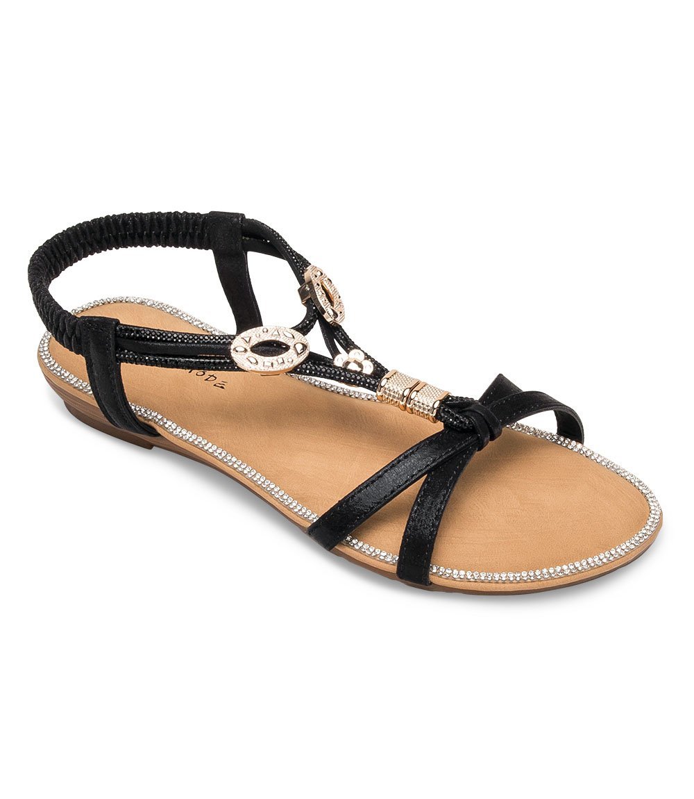 Sandałki damskie, Laura Mode F-22, czarne, rozmiar 39 - LAURA MODE ...