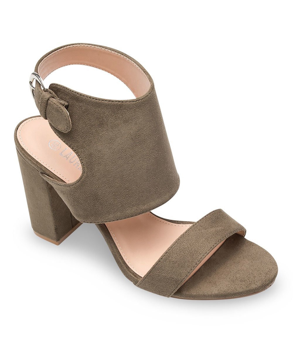 Sandałki damskie, Laura Mode RG-01 Oliwkowe, rozmiar 39 - LAURA MODE ...