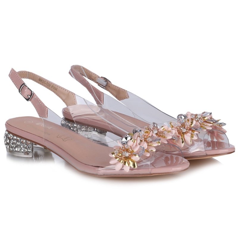Sandały damskie transparentne D&A S.Barski MR51-709 PINK 41 - S.Barski ...