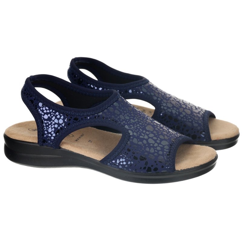 Sandały damskie zdrowotne Sanital Flex 8041.17 NAVY 40 - Sanital Flex ...
