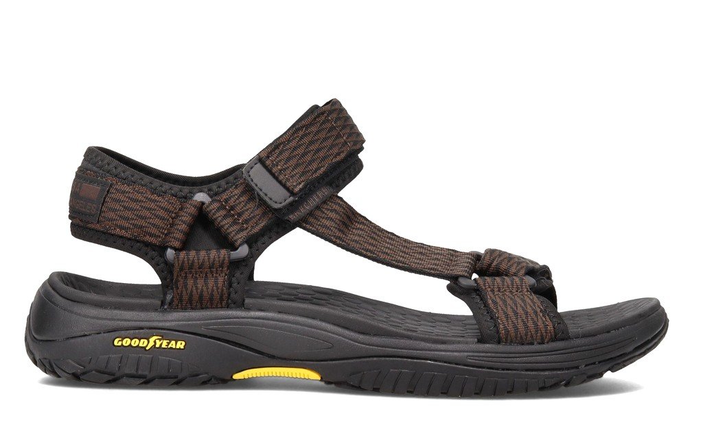Sandały męskie SKECHERS LOMELL RIP TIDE (204351-BRN)-45 - SKECHERS ...