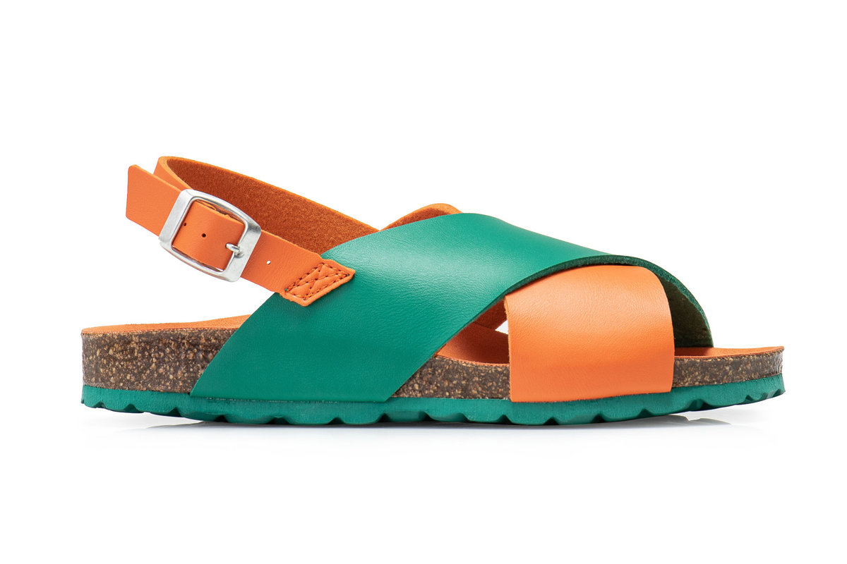 Sandały Surface Project Cross-Orange/Green 39 - Inna marka | Sport ...