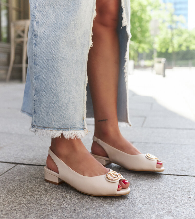 Sandały ze skórzaną wkładką Karimala-38 - Inna marka | Sport Sklep ...