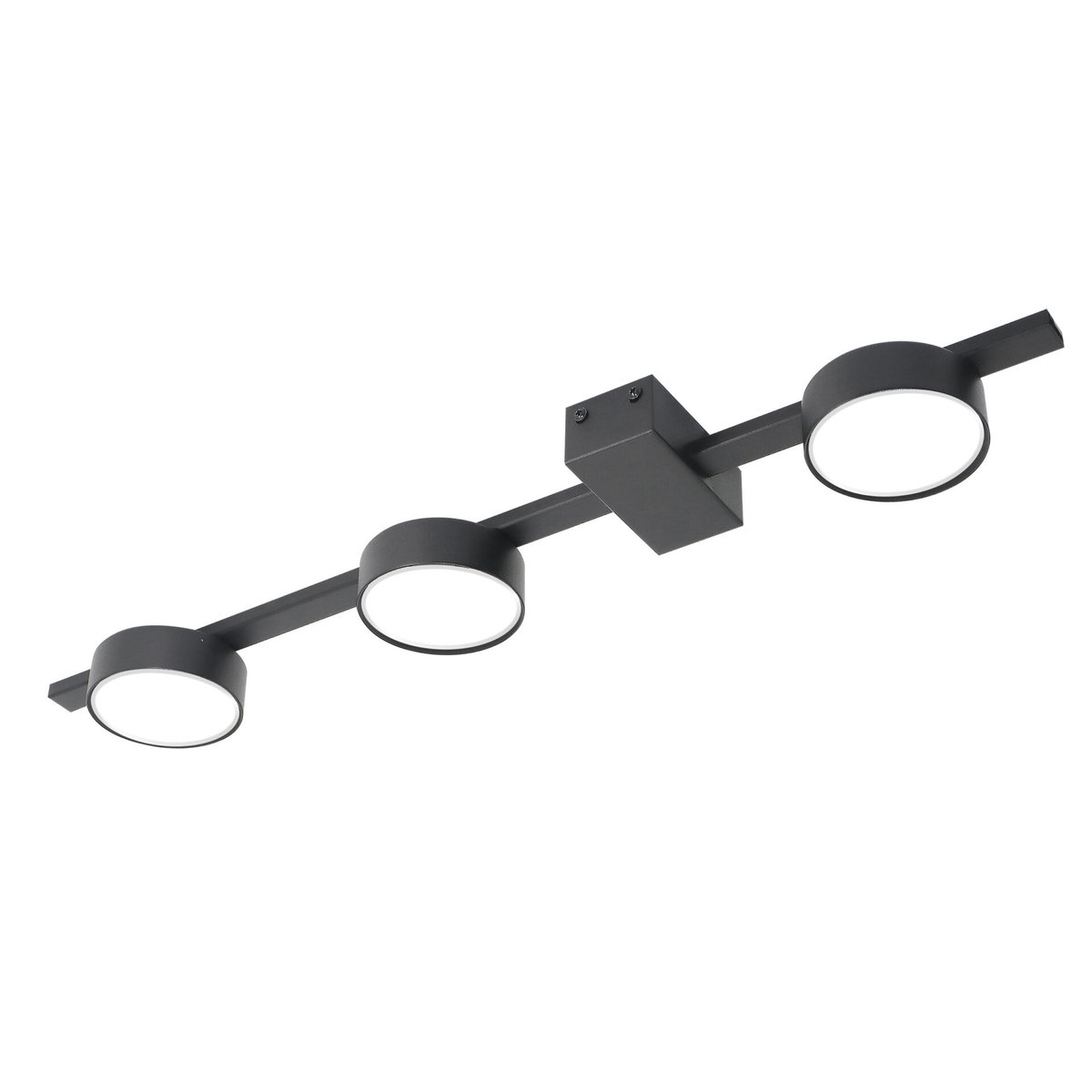 Sanico Goldlux JOY 3xGX53 lampa ścienno-sufitowa z żarówką LED czarna ...