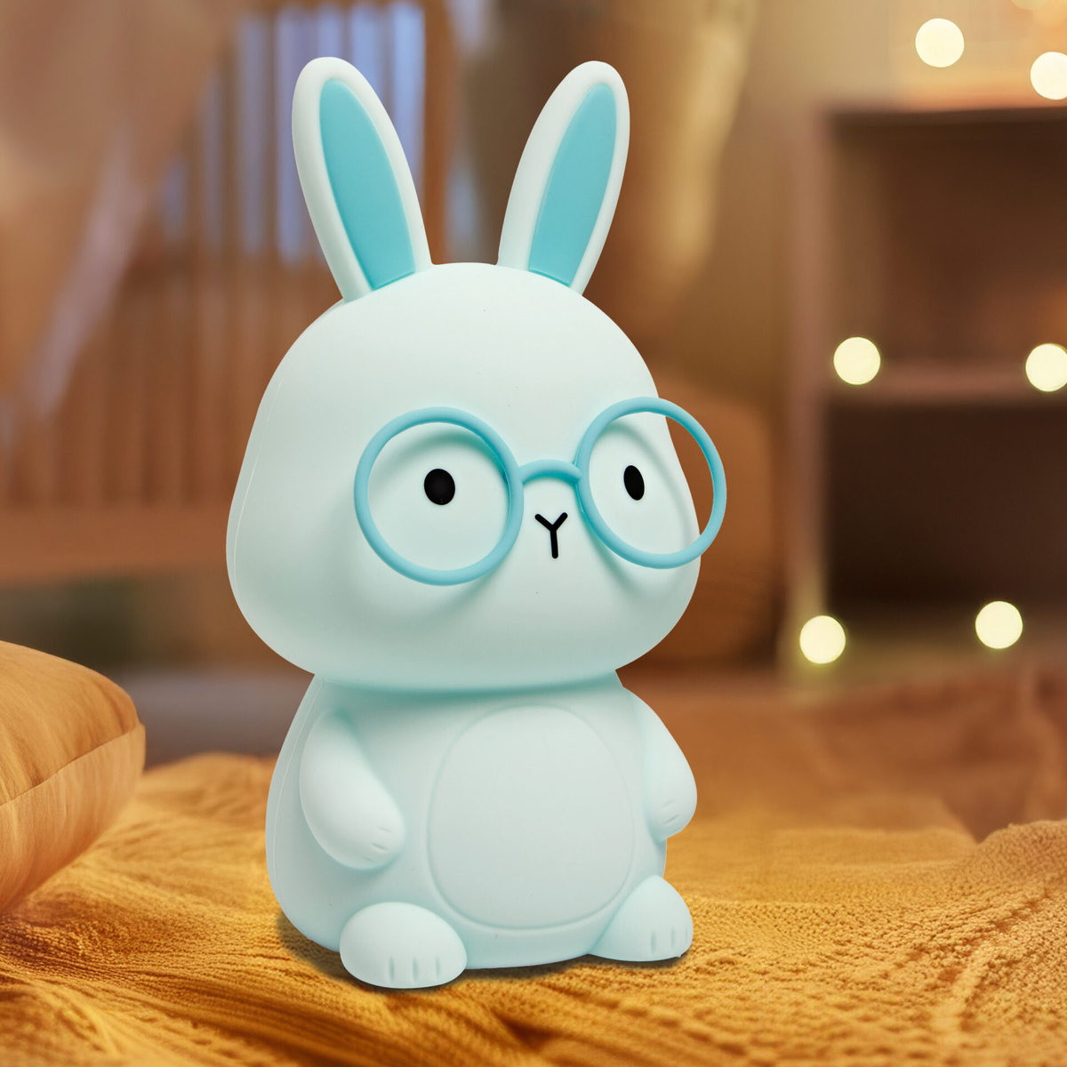 Sanico Goldlux lampka nocna FLOREK LED 3000K RGB silikonowa z ...