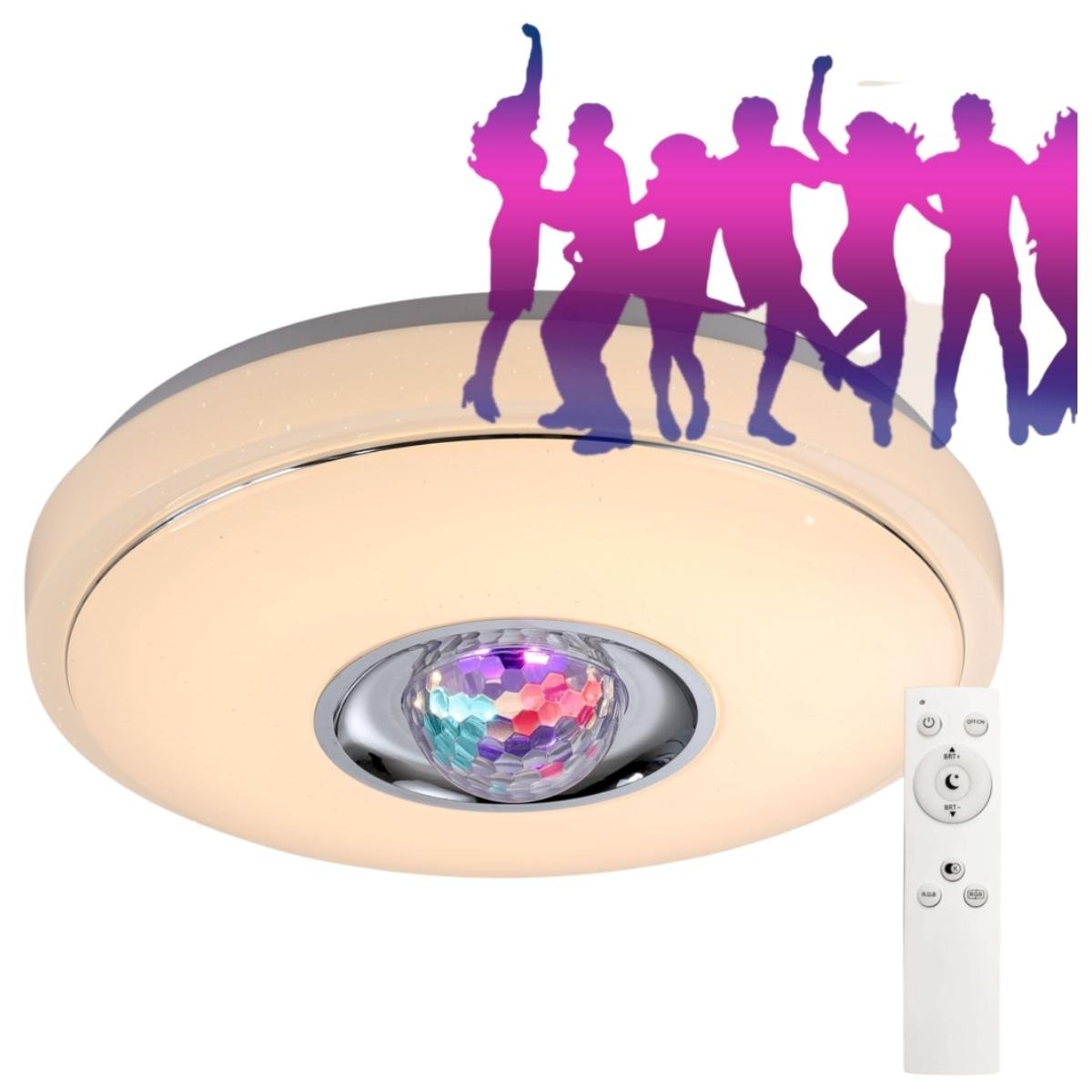 Sanico Goldlux MAGIC DISCO plafon LED RGB IP20 - 318671 - Sanico ...