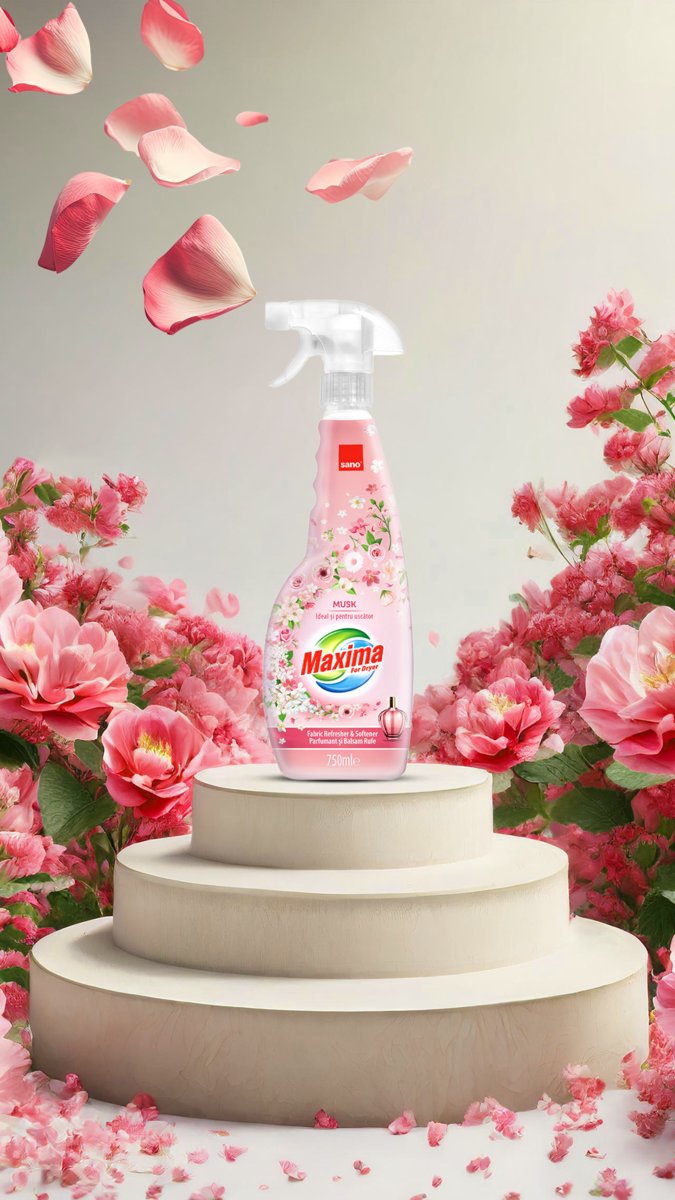SANO Maxima Musk (PIżmo) odświeżacz do tkanin i suszarek 750 ml - Sano ...