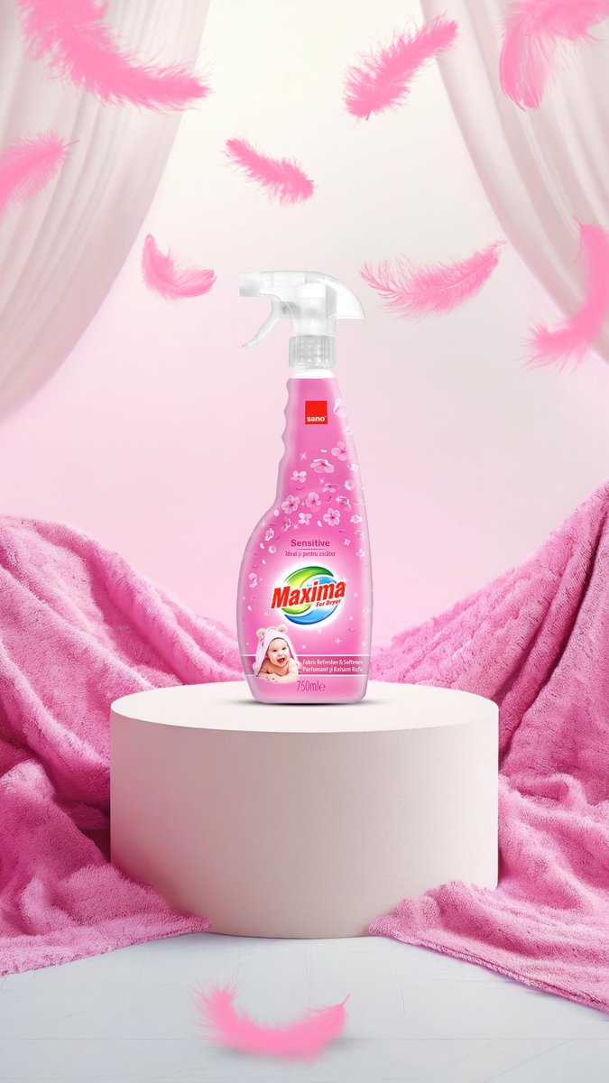 SANO Maxima sensitive odświeżacz do tkanin i suszarek 750ml - Sano ...
