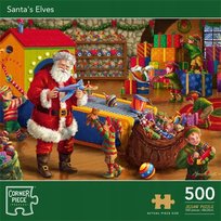 Santa's Elves 500 Piece Jigsaw Puzzle - Jigsaw | Sklep EMPIK.COM