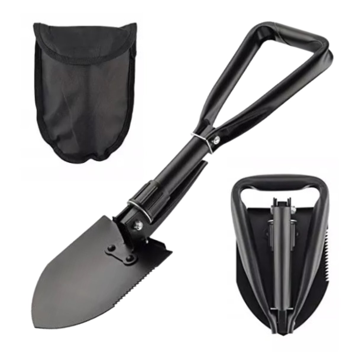 Saperka Składana Duża Łopata Kilof Pokrowiec 5W1 - Inna marka | Sport ...