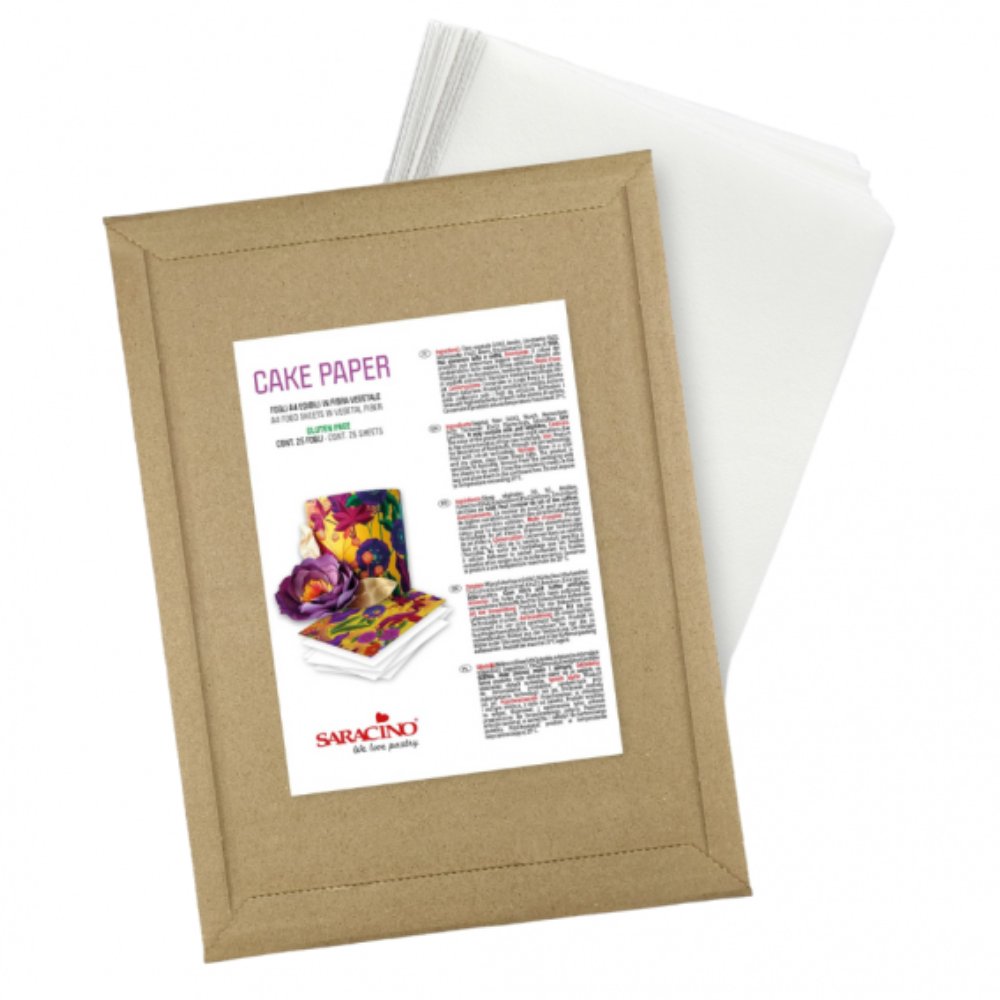 Saracino Papier jadalny skrobiowy b/cukr A4 25szt - Inna marka | Sklep EMPIK.COM