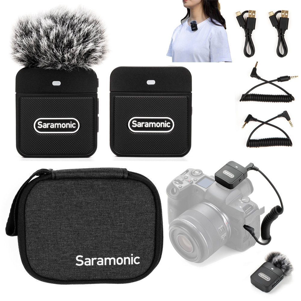 Saramonic Blink100 B1 (Rx + Tx) Zestaw Do Bezprzewodowej Transmisji ...