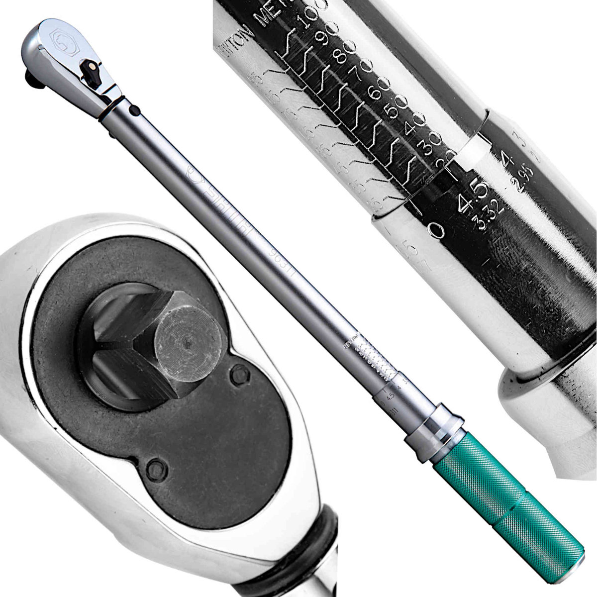 Sata Klucz Dynamometryczny 1/2" 20-100 Nm Precyzyjne Dokręcanie 96311 ...