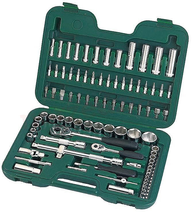 SATA ZESTAW KLUCZY NASADOWYCH XXL 86 SZT. 09013 - SATA | Sklep EMPIK.COM