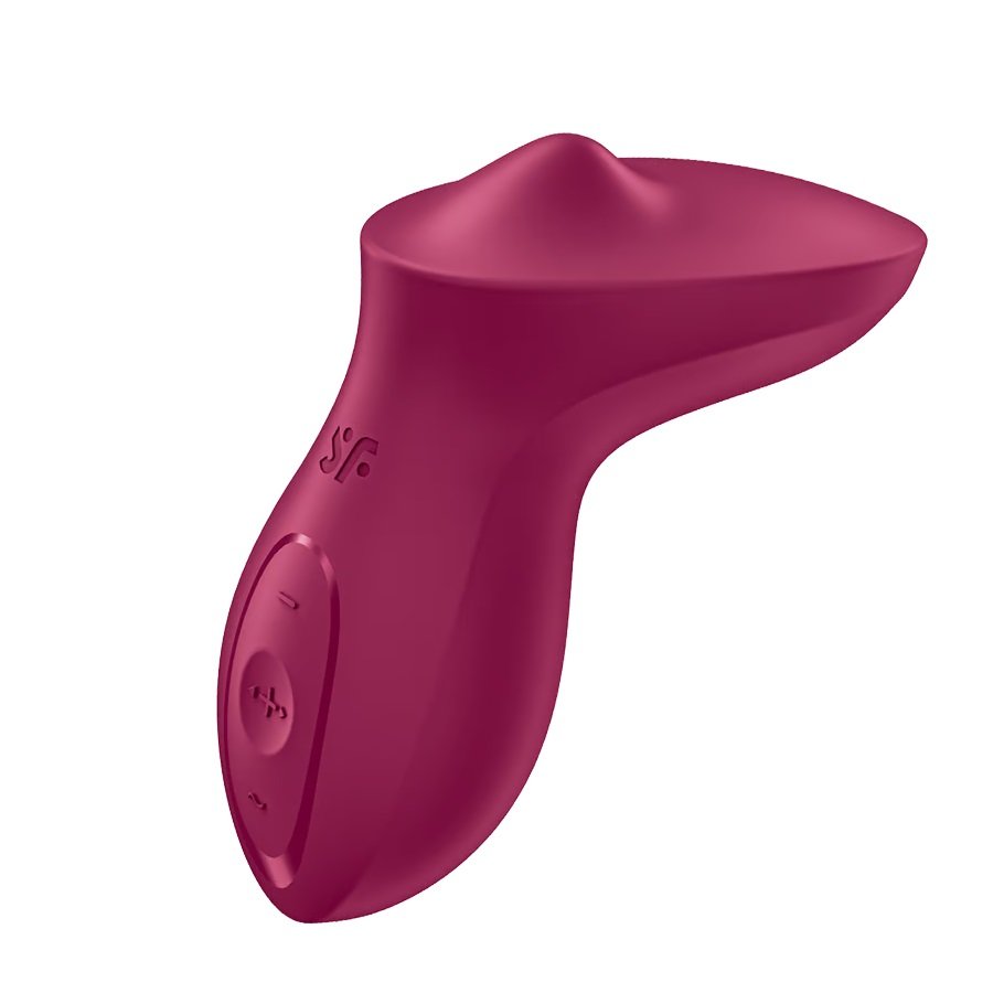 Satisfyer Exciterrr wibrator łechtaczkowy typu lay-on z koralikami Berry | Sklep EMPIK.COM