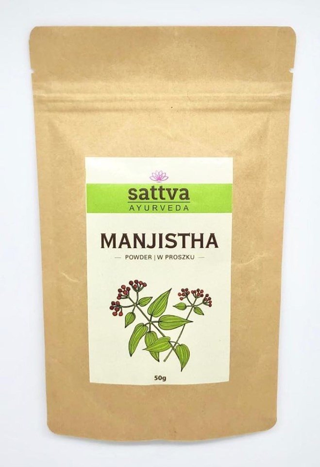 Sattva, Herbal Manjista Powder, Suplement diety, 50 g | Sklep EMPIK.COM