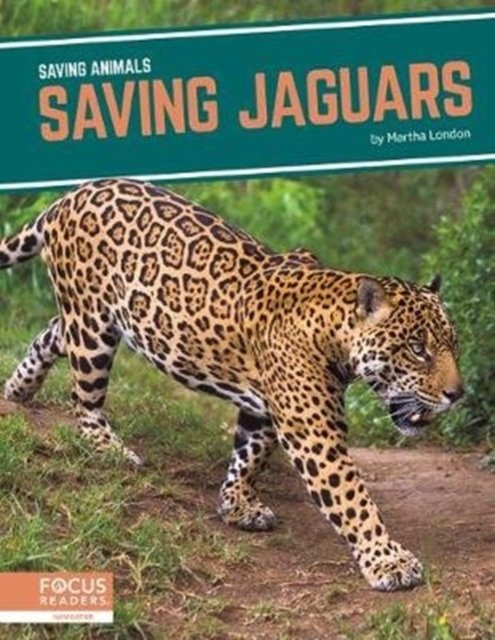 Saving Animals: Saving Jaguars - London Martha | Książka w Empik