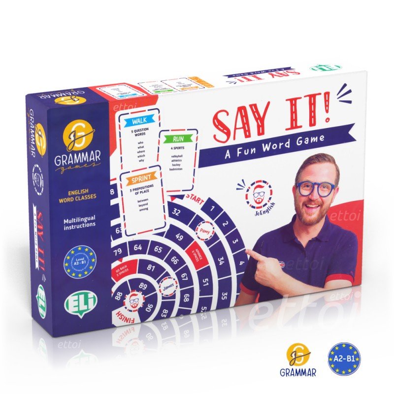 Say it! A Fun Word Game. Gra językowa A2-B1 - Opracowanie zbiorowe ...