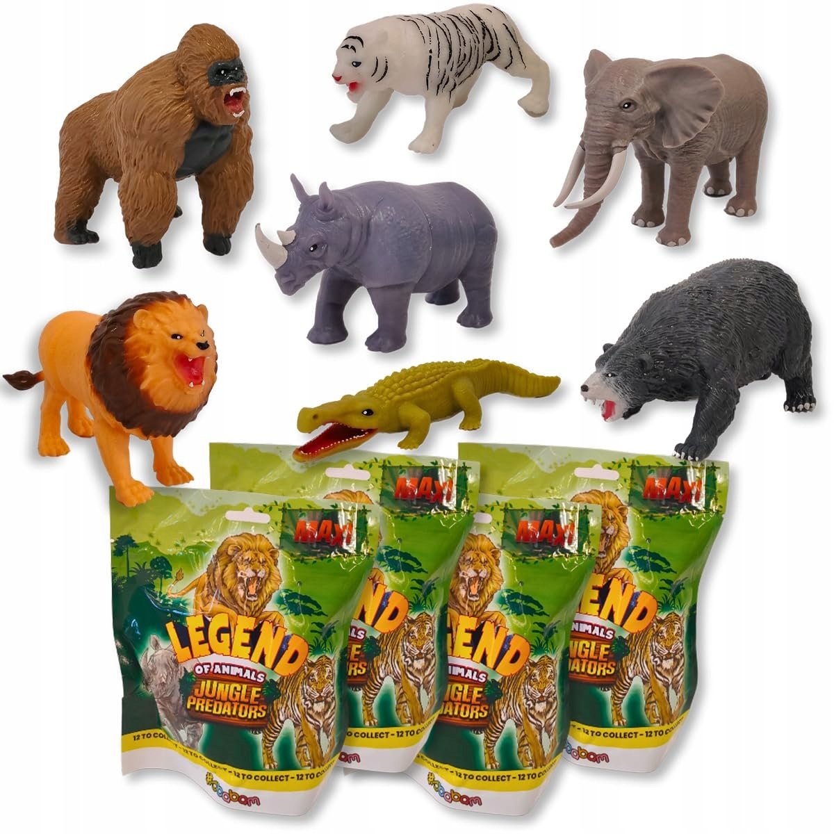 #sbabam, Funny Jungle Predators Maxi, Gry Kiosk, Zabawki 4 Szt ...