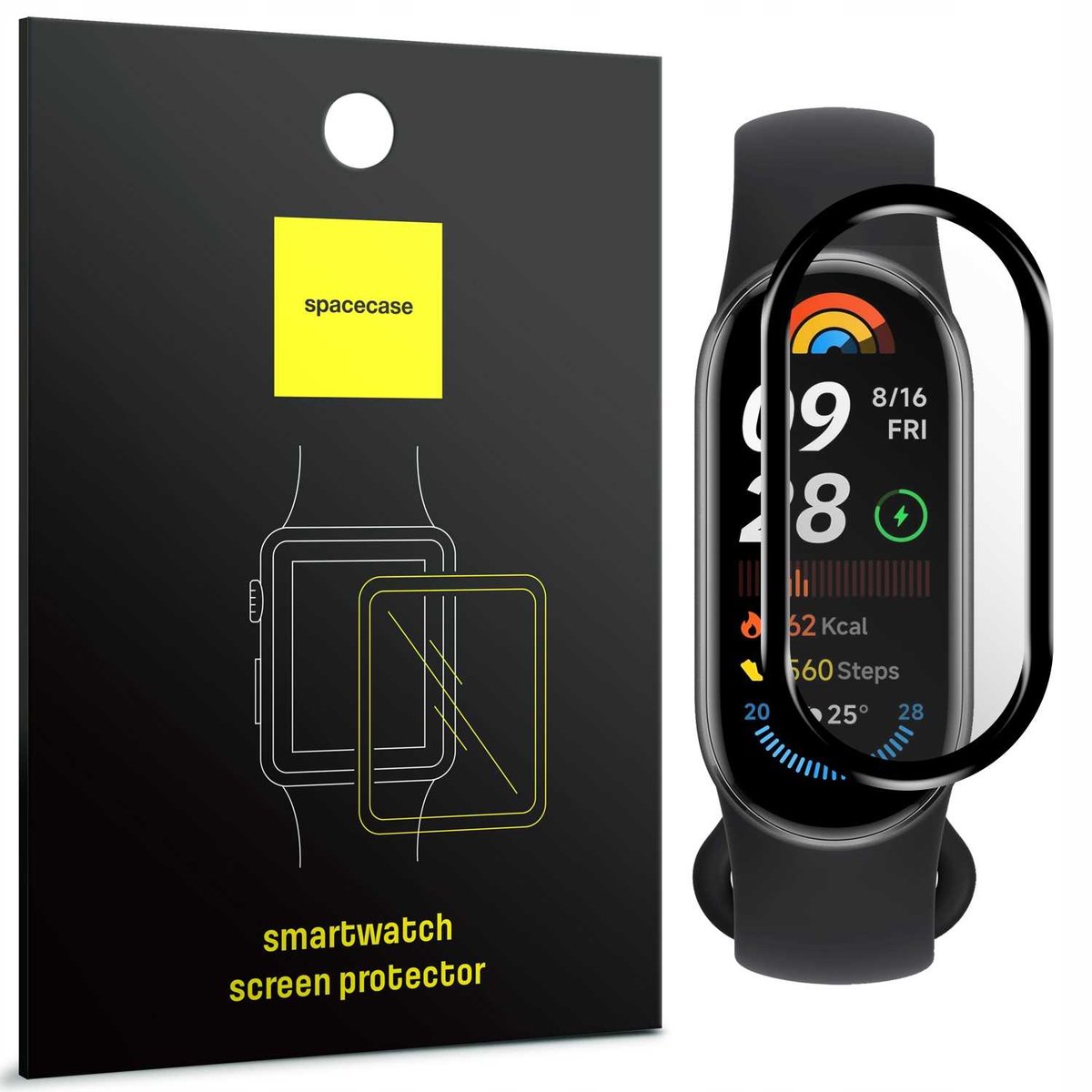 Sc Sw Hybrid Glass Mi Band 9 - Spacecase | Sklep EMPIK.COM