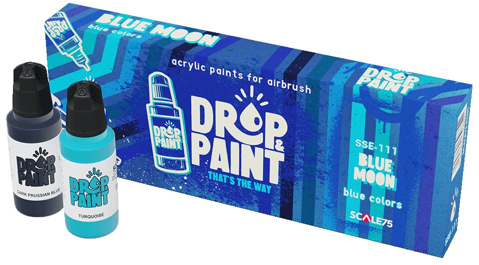 Scale 75: Drop Paint - Blue Moon - Ammo | Sklep EMPIK.COM