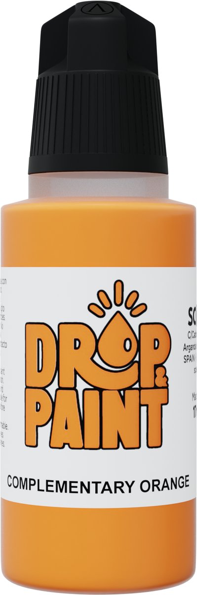 Scale 75: Drop Paint - Complementary Orange - Vallejo | Sklep EMPIK.COM