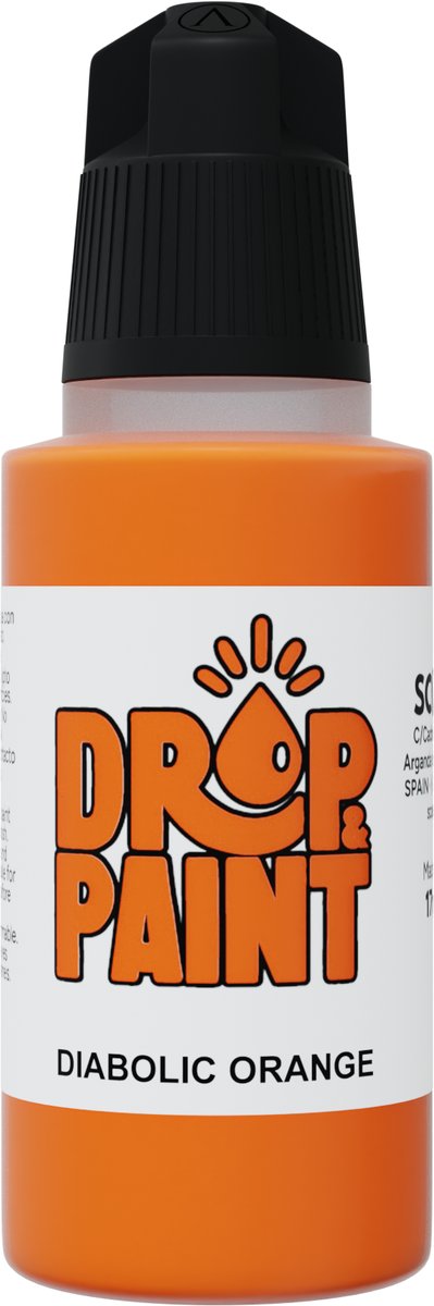 Scale 75: Drop Paint - Diabolic Orange - Vallejo | Sklep EMPIK.COM