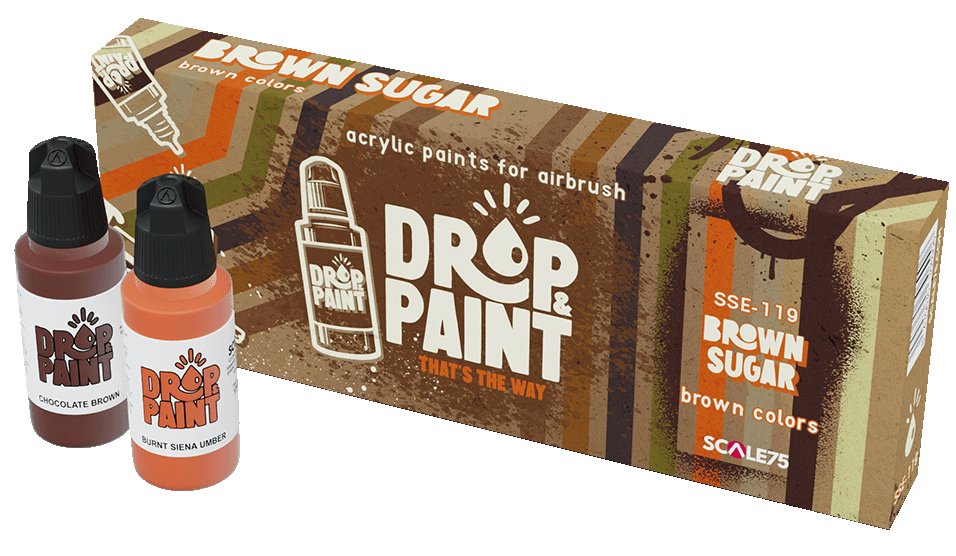Scale 75: Drop Paint - Sugar Brown - Ammo | Sklep EMPIK.COM