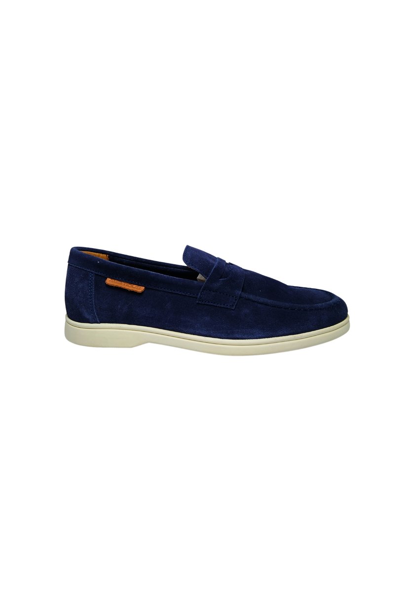 Scarpe Uomo Ambitious Mocassino estivo in camoscio. Calzata standard ...