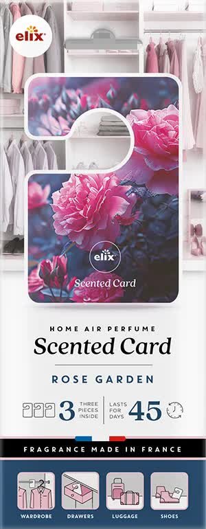 Scented Card Rose Garden, Elix - Inna marka | Motoryzacja EMPIK
