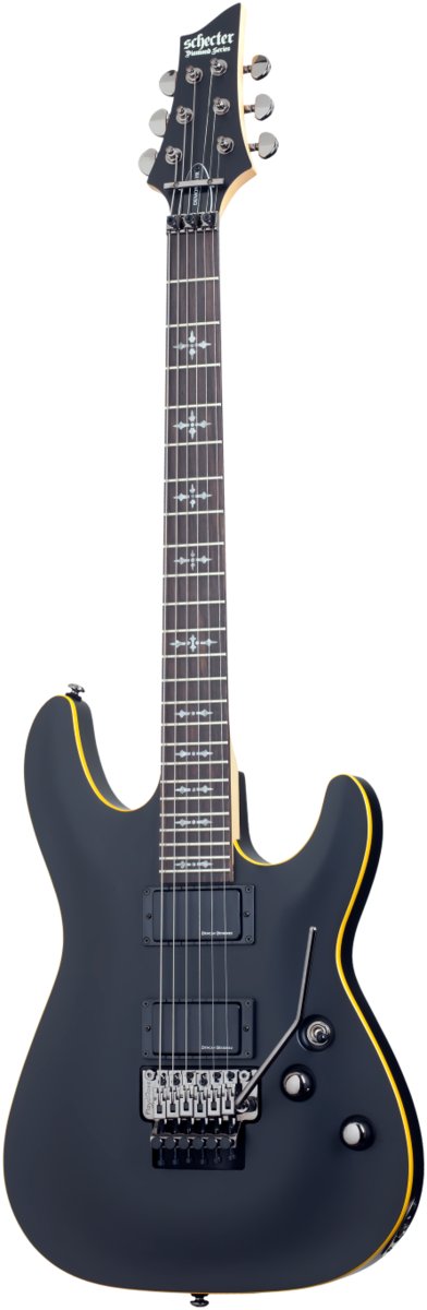 'Schecter Demon 6 Fr, Aged Black Satin - Gitara Elektryczna Schecter ...