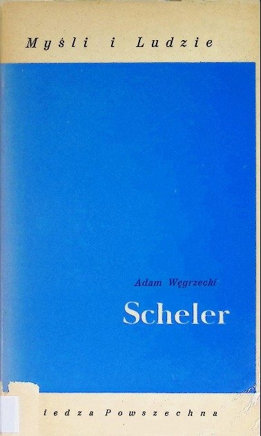Scheler - Węgrzecki Adam | Książka w Empik