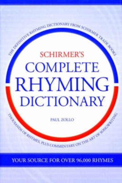 Schirmers Complete Rhyming Dictionary - Zollo Paul | Książka w Empik
