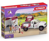 SCHLEICH 42704 Mobilna lecznica weterynaryjna dla koni z przyczepą ...