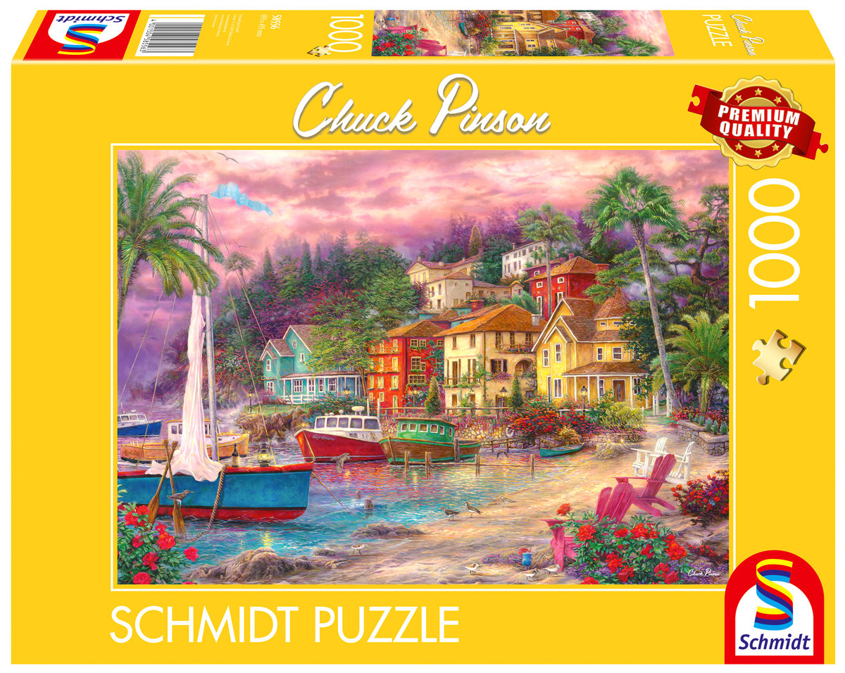 Schmidt, Puzzle PQ CHUCK PINSON Nadmorski urok, 1000 el. - Schmidt ...