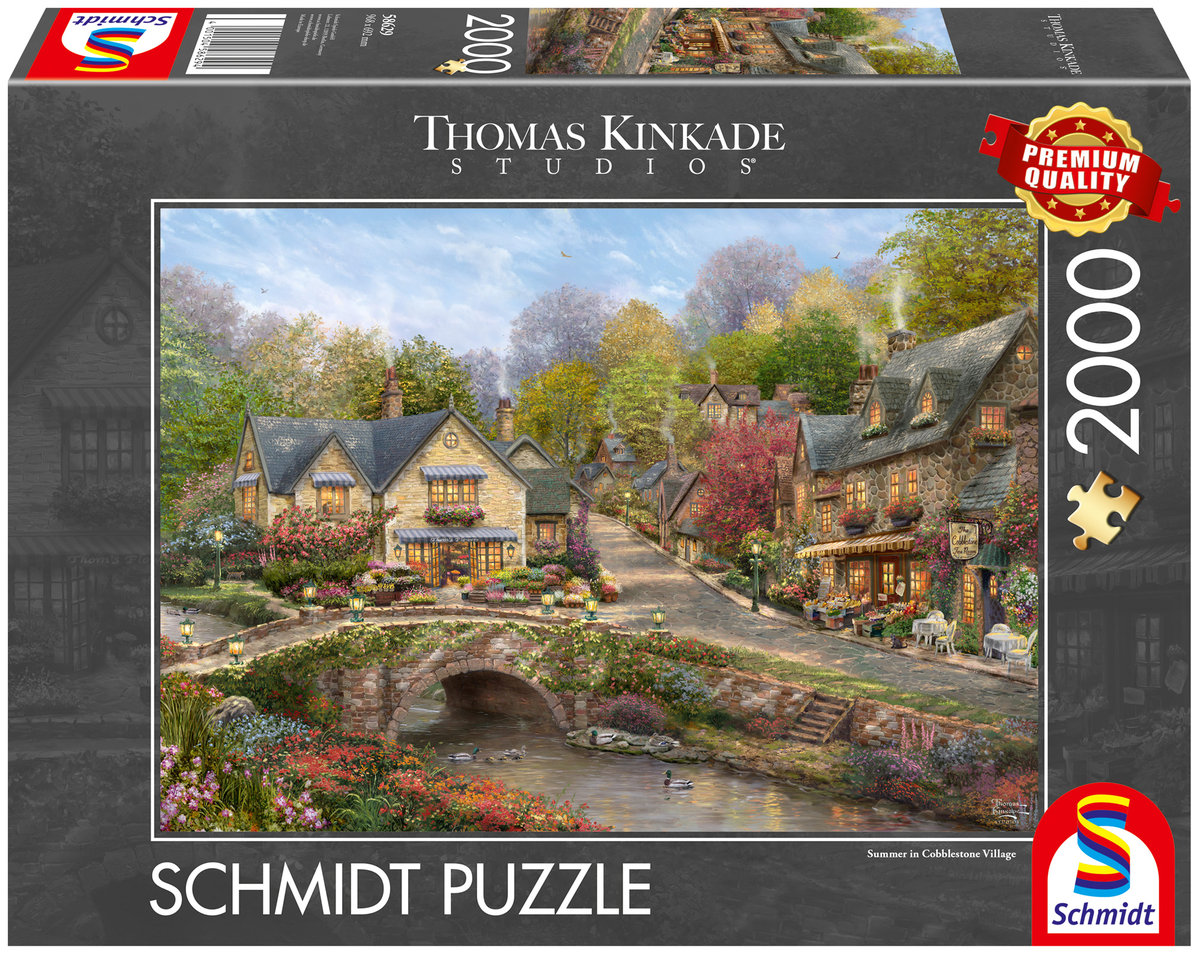 Schmidt, Puzzle PQ THOMAS KINKADE Lato, 2000 el. - Schmidt | Sklep ...