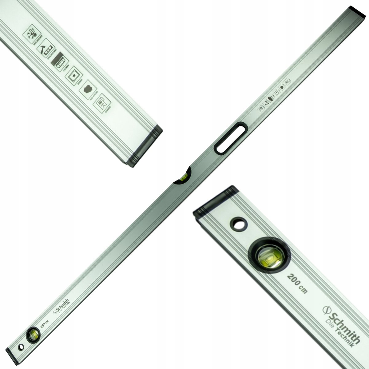 Schmith Poziomnica Anodowana Professional 200Cm - SCHMITH | Sklep EMPIK.COM