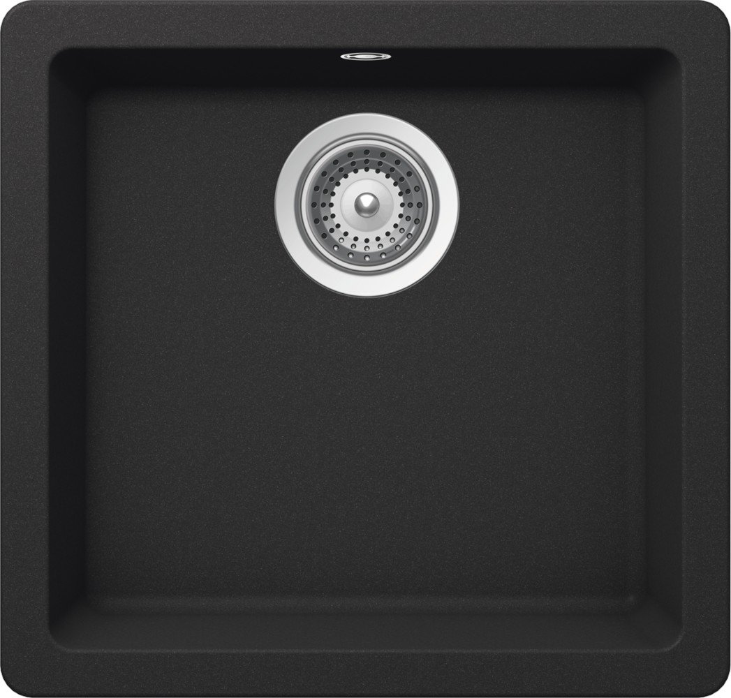 SCHOCK Zlewozmywak QUADRO N-100S onyx CRISTALITE (A) QUADRO-N100SONY ...