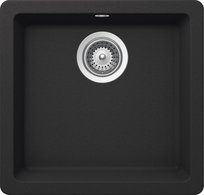 SCHOCK Zlewozmywak QUADRO N-100S onyx CRISTALITE (A) QUADRO-N100SONY - Inna marka | Sklep EMPIK.COM