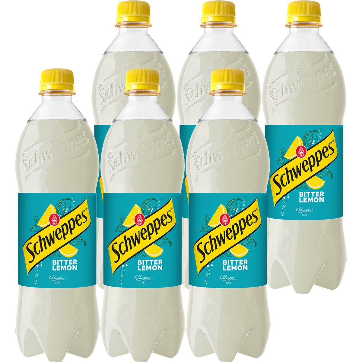 Schweppes Napój gazowany Bitter Lemon 0,9l x 6 sztuk - Schweppes ...