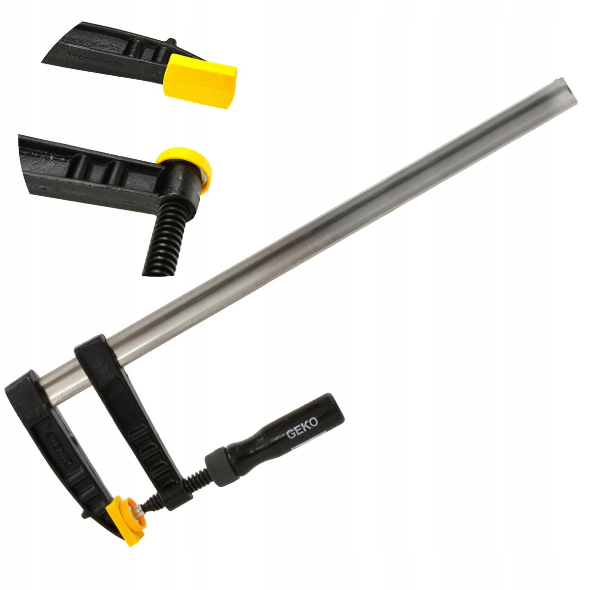 Ścisk Stolarski Uchwyt 120X500Mm Ściski Stolarskie - Geko | Sklep EMPIK.COM