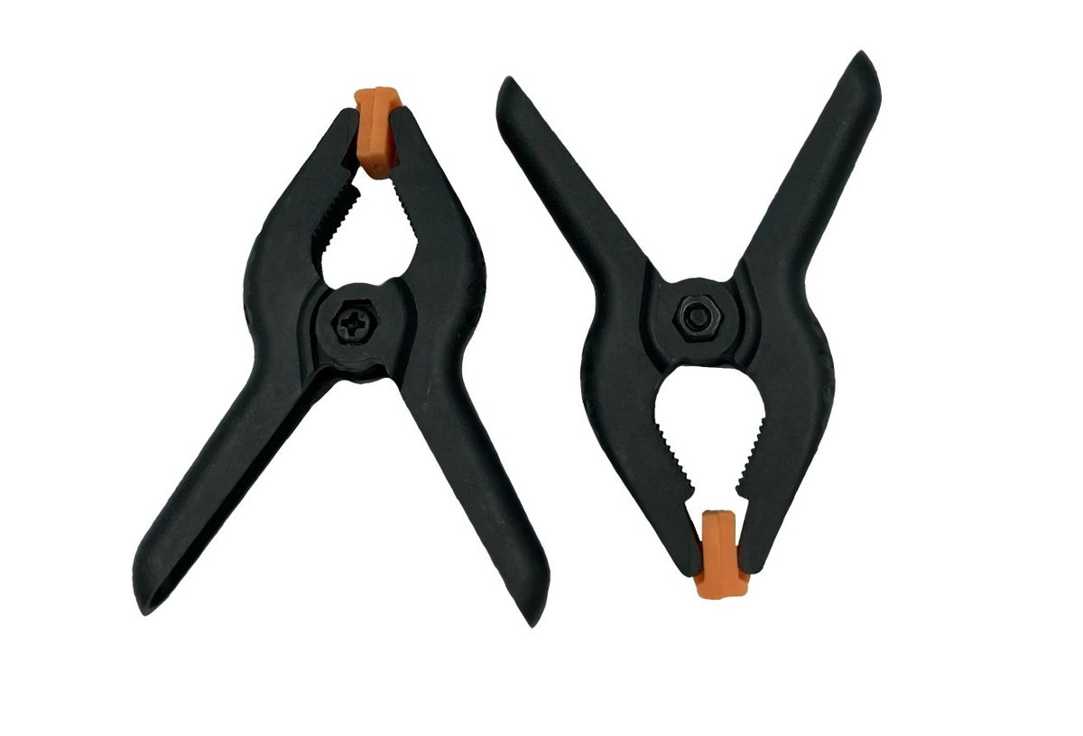 Ścisk Zacisk Sprężynowy Stolarski Klips Modelarski Klamra 75 mm 2 szt. Warsztatowy ISMA - ISMA ...