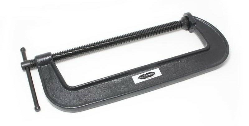 ŚCISK ZACISK ŚRUBOWY ŚLUSARSKI STOLARSKI C STALOWY 10" ROCKFORCE - Rock ...