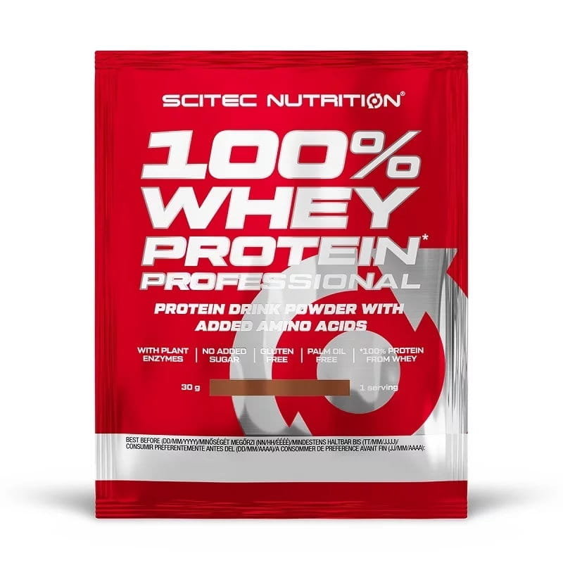 Scitec 100% Whey Protein Professional 30G - Scitec Nutrition | Sport ...