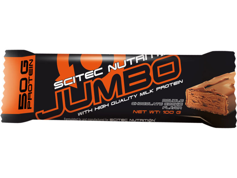 Scitec, Batonik, Jumbo Bar, ciasteczka czekoladowe, 100 g - Scitec ...