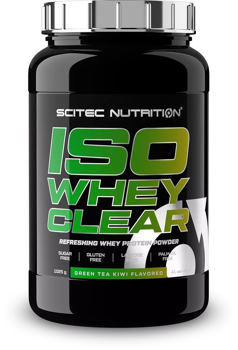 SCITEC ISO WHEY CLEAR 1025G CZYSTE BIAŁKO IZOLAT SMAK KIWI GREEN TEA ...
