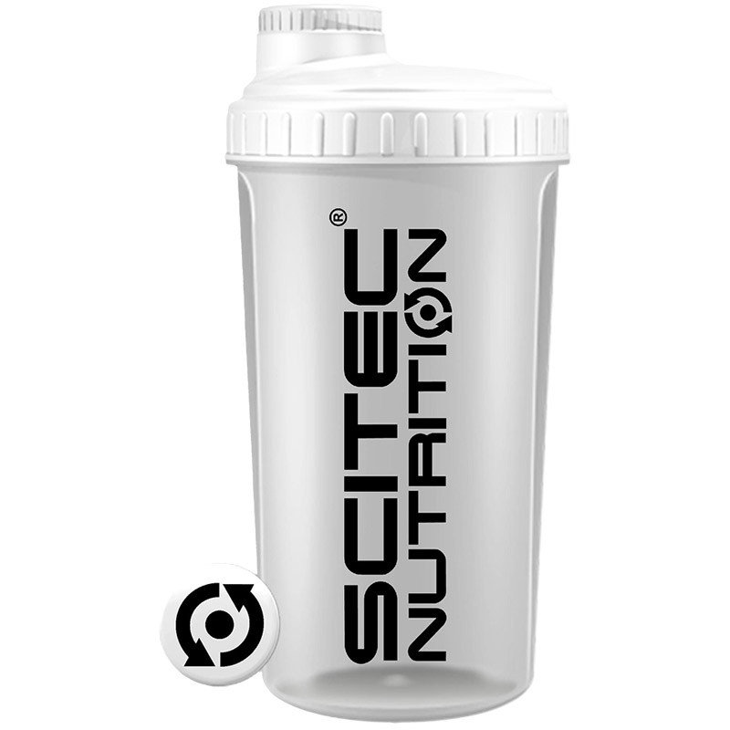 Scitec Shaker 700Ml White Transparent - Scitec Nutrition | Sport Sklep ...