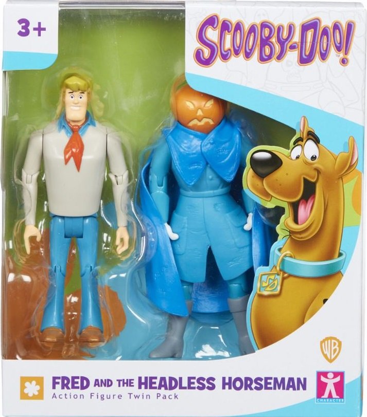 Scooby-Doo Figurki 2-Pak Fred + Jeździec Bez Głowy - Character | Sklep ...
