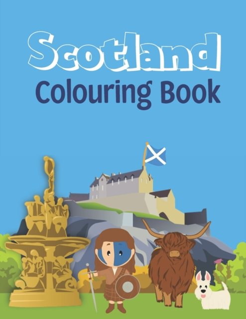 Scotland. Colouring Book - Opracowanie zbiorowe | Książka w Empik