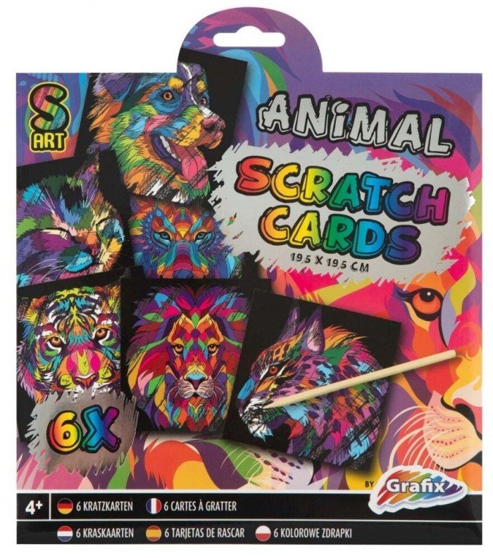 Scratch Cards zwierzęta 6 zdrapek - Inna marka | Sklep EMPIK.COM